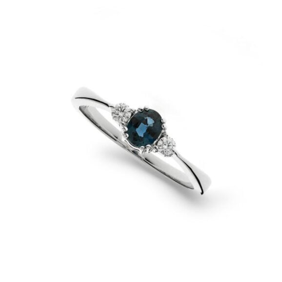 Safir verenički prsten • Zlatara AS • Beograd, Novi Sad