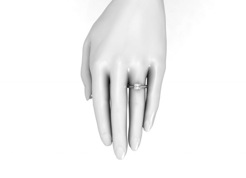 AS Prsten 1111 Beli Safir • Zlatara AS