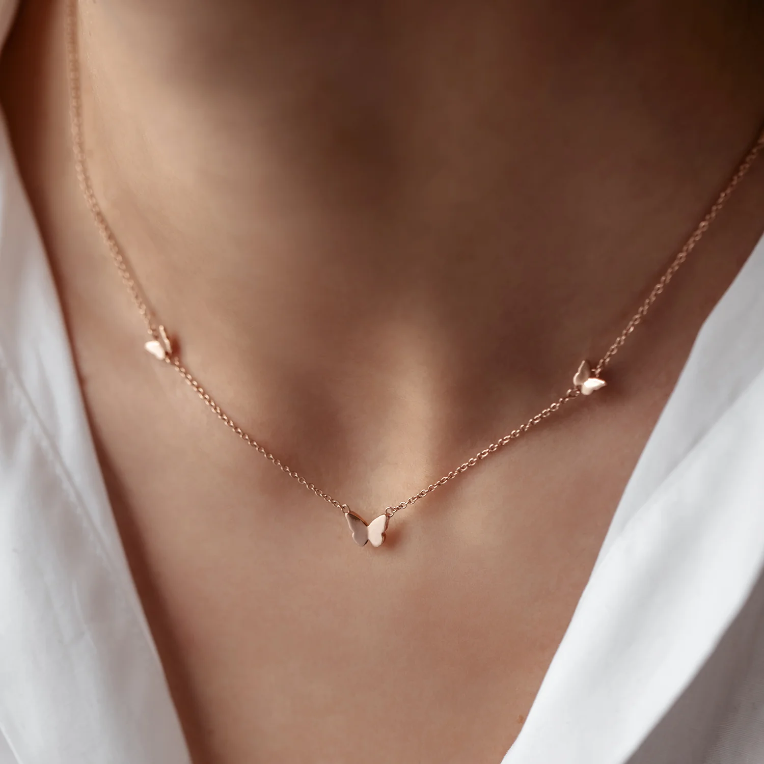 BORBOLETA srebrne ogrlice • Zlatara AS Beograd, Novi Sad