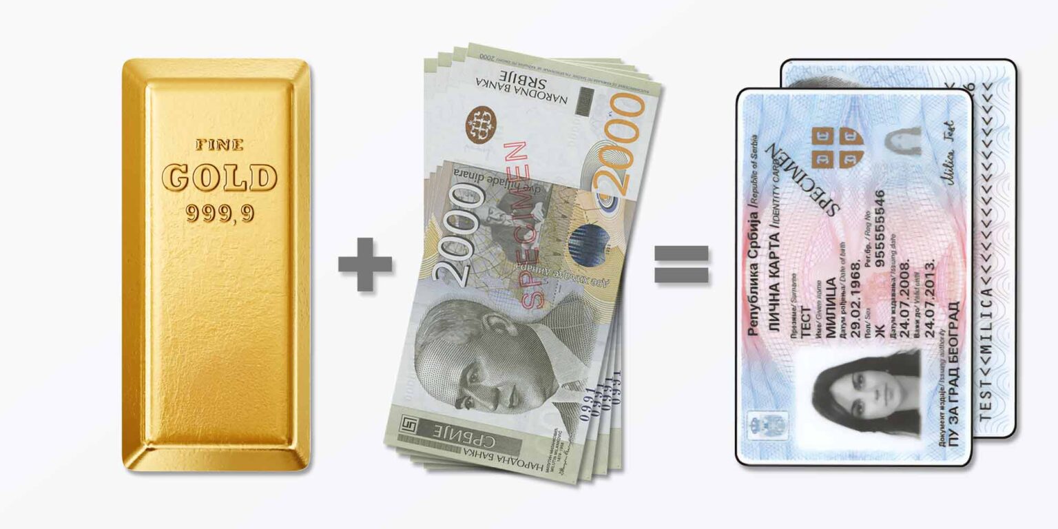 Investiciono zlato • Zlatara AS, Beograd, Novi Sad